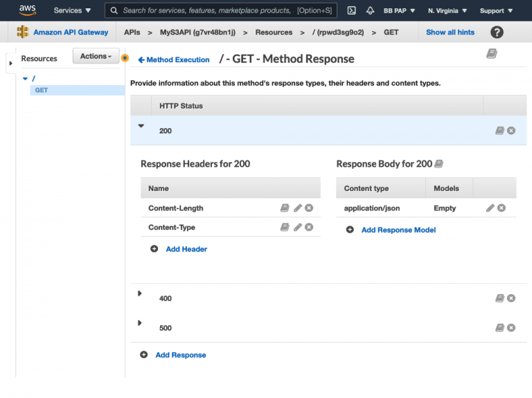 Building the S3 API in Amazon API Gateway – QloudX