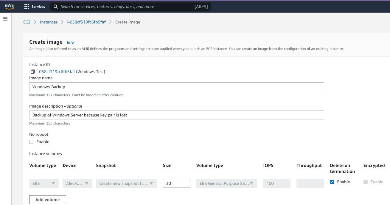 How to Recover lost Windows EC2 instance Key Pair – QloudX How to Recover lost Windows EC2 instance Key Pair – QloudX