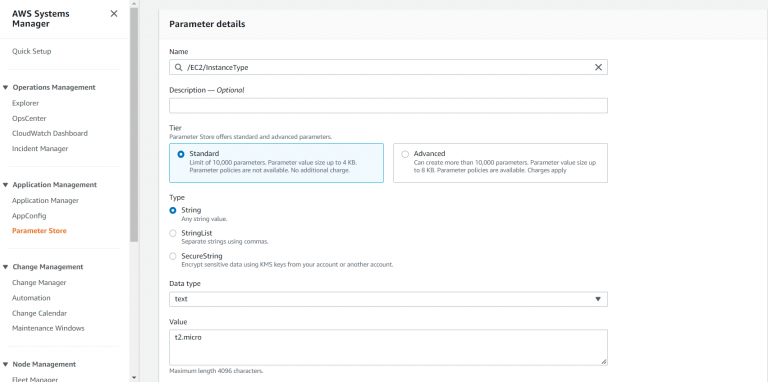 Create AWS Resources using CloudFormation from SSM Parameter Store – QloudX
