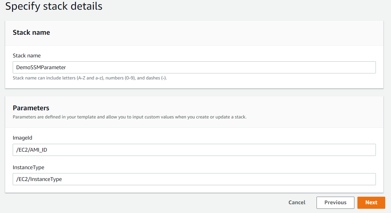 Create Aws Resources Using Cloudformation From Ssm Parameter Store Qloudx