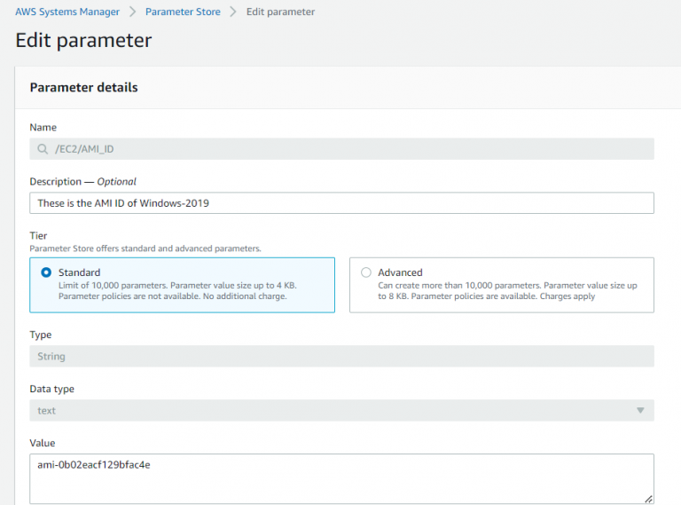 Create AWS Resources using CloudFormation from SSM Parameter Store – QloudX