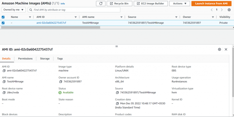 Automate EC2 AMI Using SSM Document Automation and EventBridge – QloudX